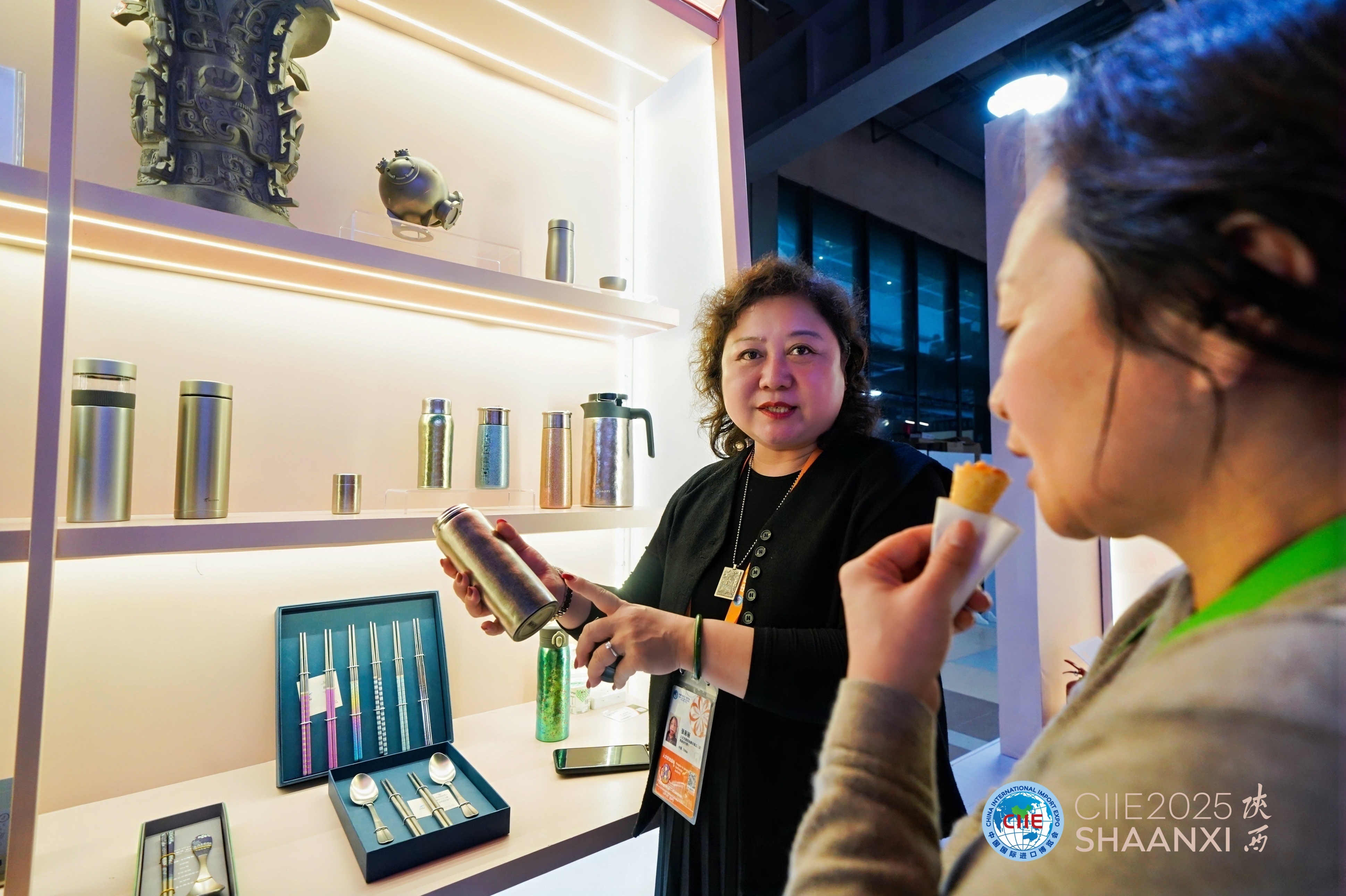 第八届进博会落幕 宝鸡贸易投资促进团成果显著 宝鸡市商务局